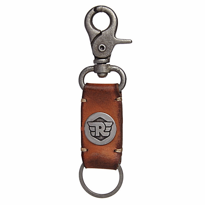 Leather Key Chain Op-Tan