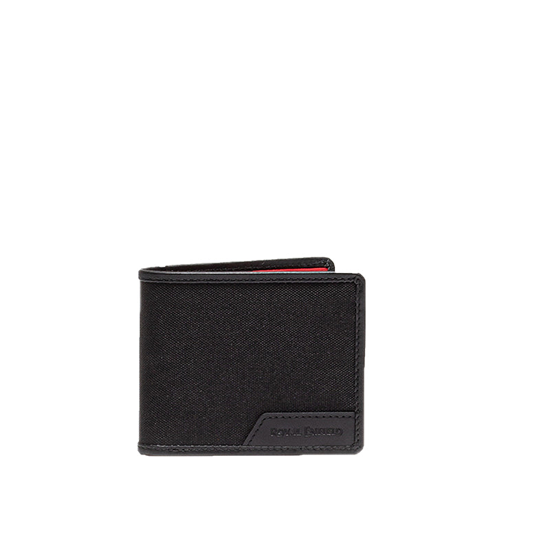 Techno L Wallet In Black